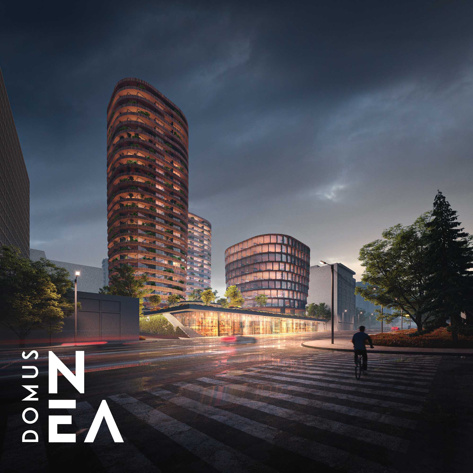 დომუსი ნეა - ახალი, მრავალფუნქციური კომპლექსი - AT